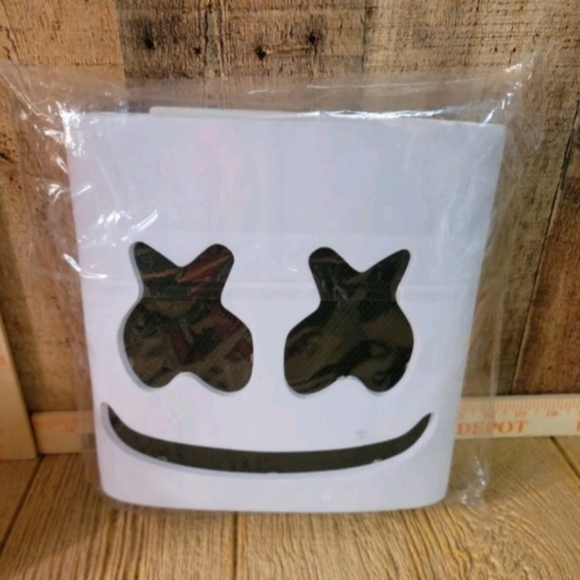 Marshmello | Costumes | Marshmello Led Mask Rave Party Club | Poshmark